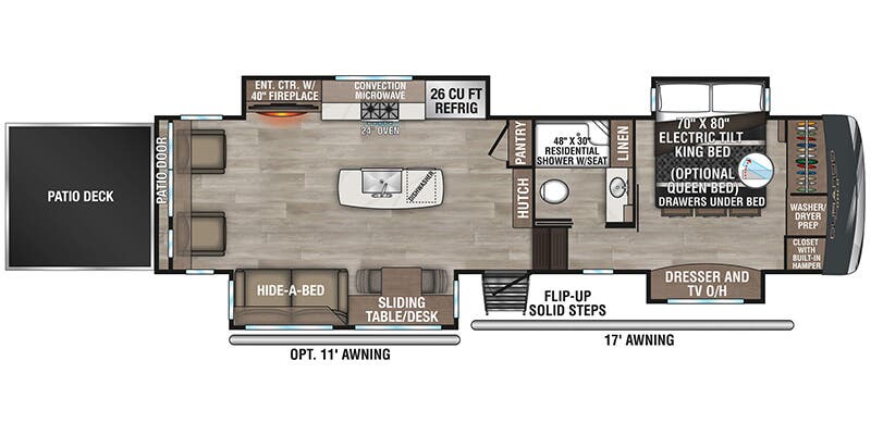 2025 K-Z Durango Gold Specs & Floorplans