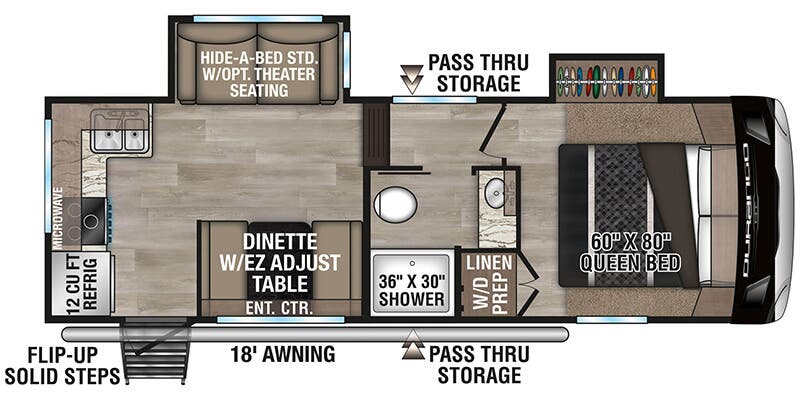 2025 K-Z Durango Half-Ton Specs & Floorplans