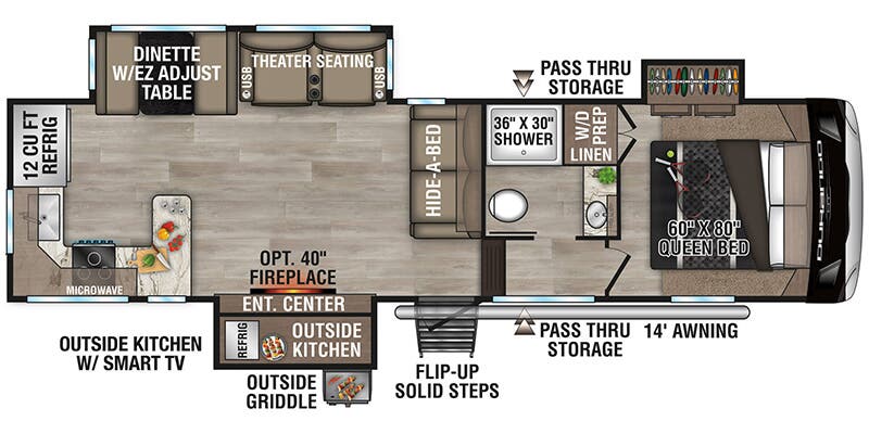 2025 K-Z Durango Half-Ton Specs & Floorplans