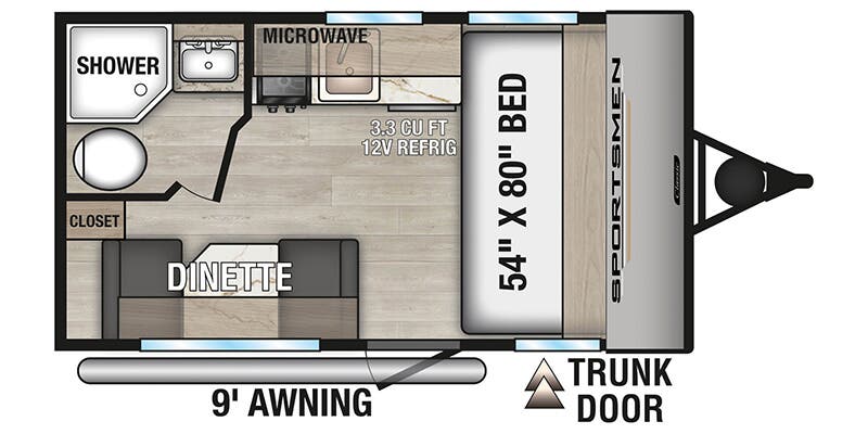 2025 K-Z Sportsmen Classic Specs & Floorplans