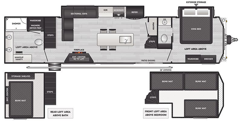 2025 Keystone Coleman Homestead Estate specs and literature guide