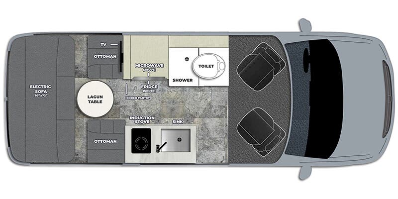2025 Pleasure-Way Ascent TS specs and literature guide
