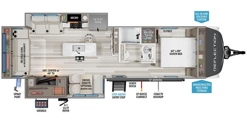 2026 Grand Design Reflection RV Specs Guide