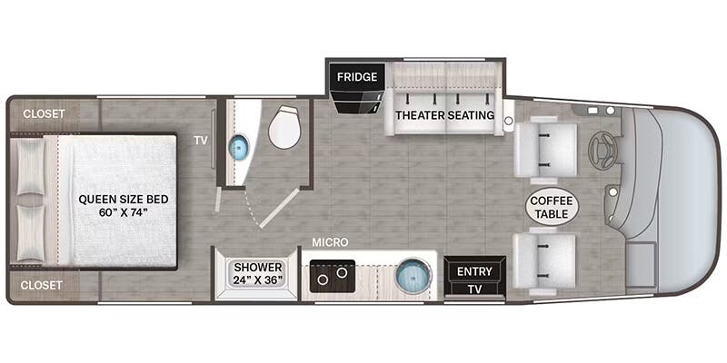 2026 Thor Motor Coach Axis Specs & Floorplans