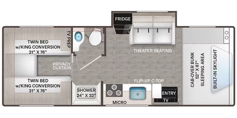 2026 Thor Motor Coach Quantum Sprinter Specs & Floorplans