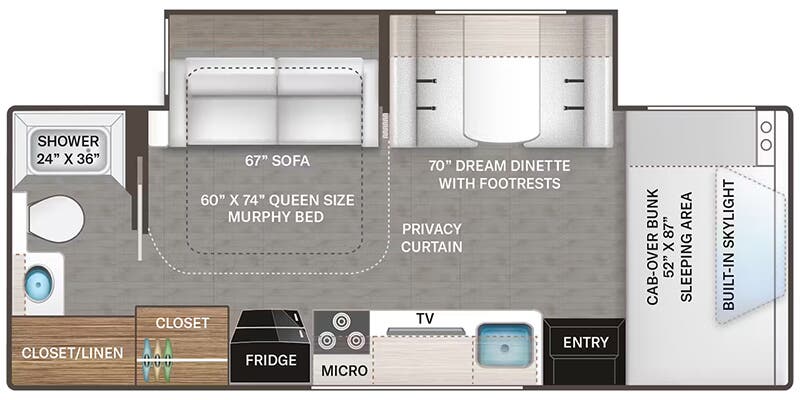 2026 Thor Motor Coach Quantum Sprinter Specs & Floorplans